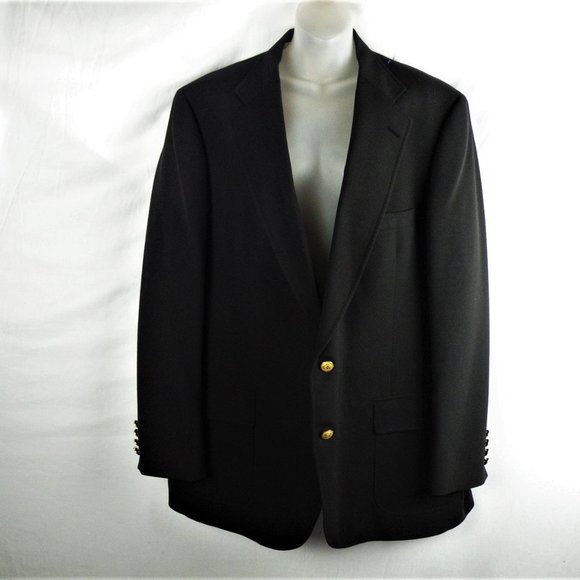 Wimbledon | Suits & Blazers | Classic Wimbledon Raquet Club Black Gold ...